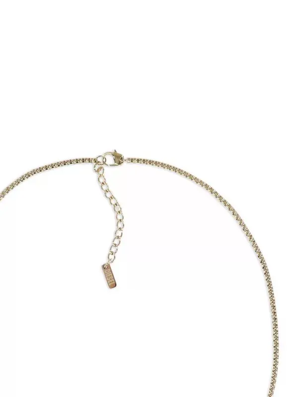 DIESEL® Ring-pendant Chain Necklace