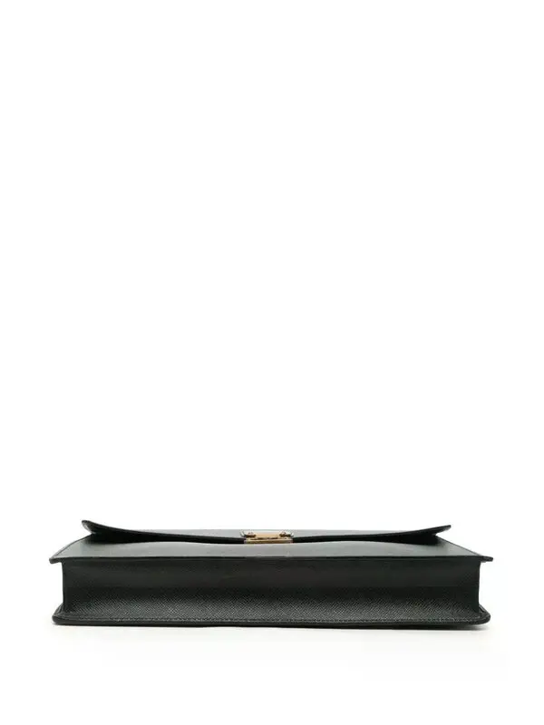 LOUIS VUITTON Taiga Leather Briefcase Business Bag