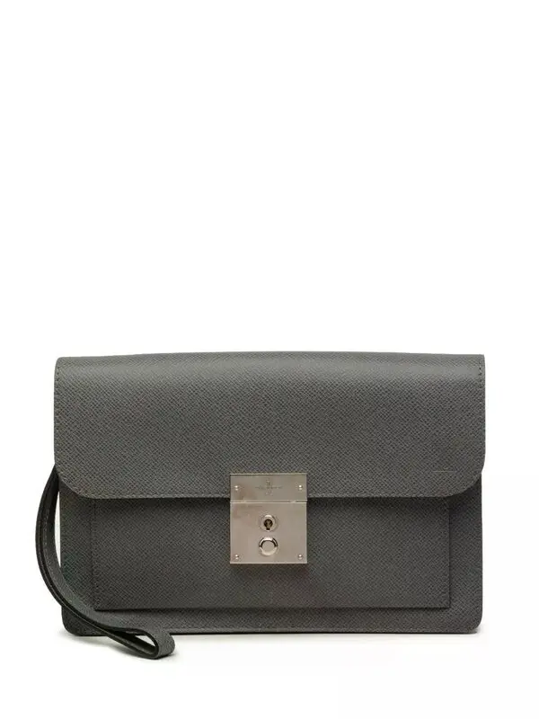 LOUIS VUITTON Taiga Neo Belaia Clutch Bag