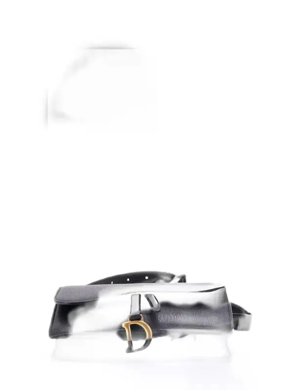 Dior Saddle Rectangular Leather Belt Bag