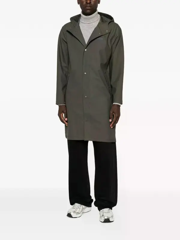 Tretorn Hooded Press-stud Coat