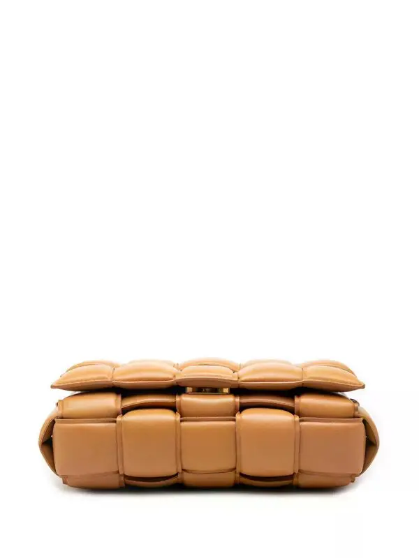 Bottega Veneta 2012-2026 Nappa Intrecciato Padded Cassette Crossbody Bag - Brown