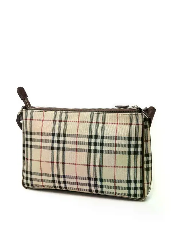 Burberry 2000-2017 House Check Canvas Crossbody Bag