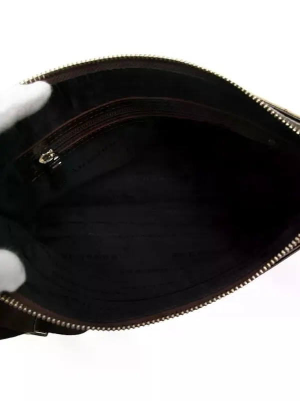 Burberry 2000-2017 House Check Canvas Crossbody Bag