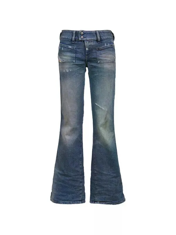 DIESEL® Distressed Bootcut Jeans