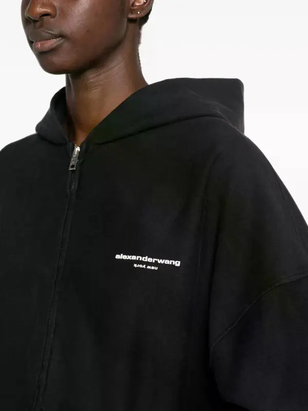 Alexander Wang Logo-print Hoodie