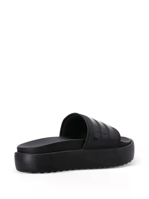 Adidas Platform Slides - Black