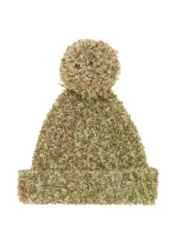 Henrik Vibskov Amphi Pom-pom Beanie Hat - Neutrals