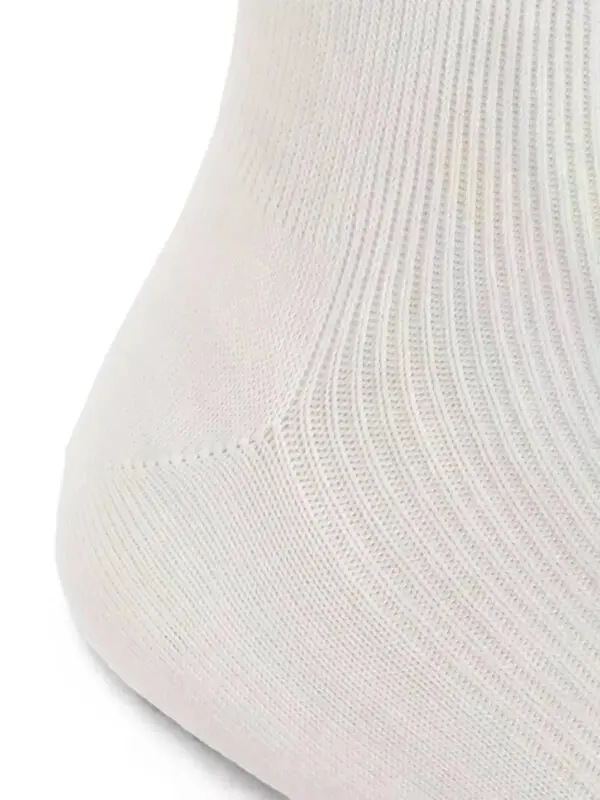 VIVIENNE WESTWOOD Orb-embroidered Ribbed Socks