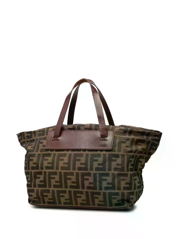 Fendi 20th Century Zucca Canvas Handbag
