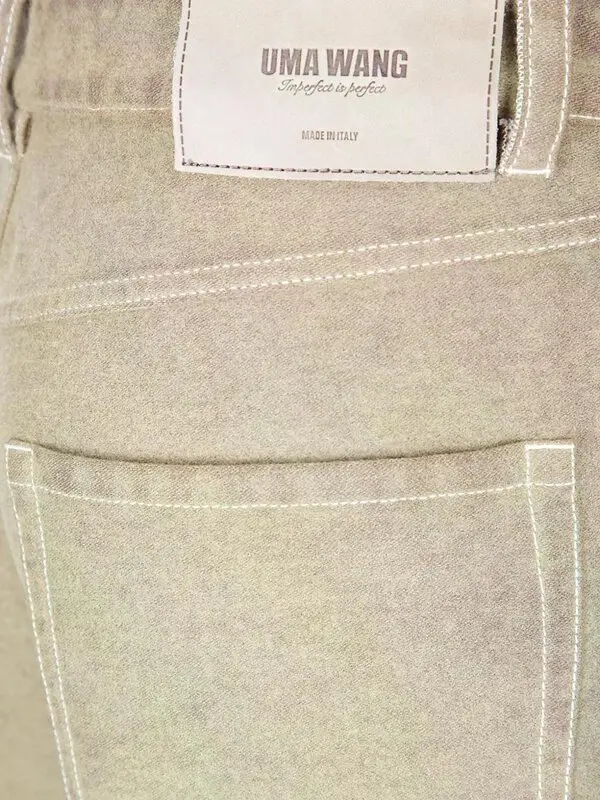 UMA WANG Ball Straight-leg Trousers