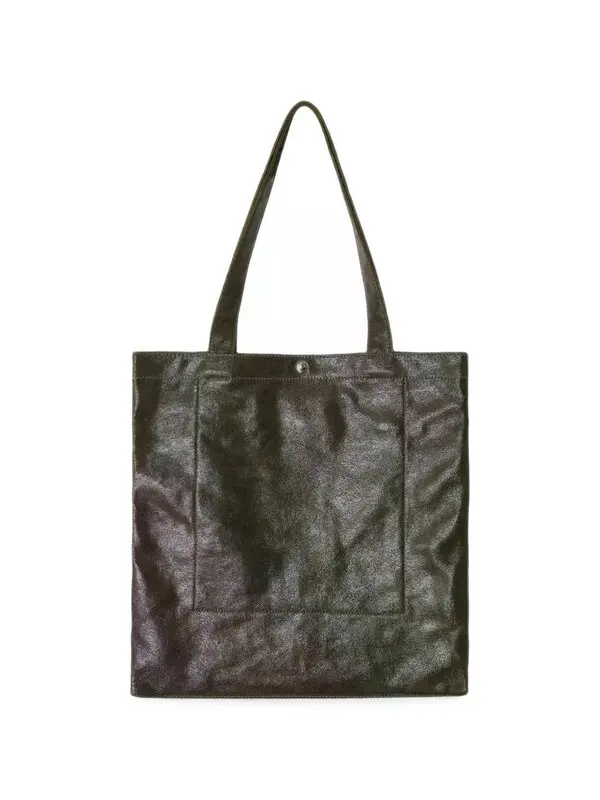 LANCASTER Crinkled-finish Tote Bag - Green