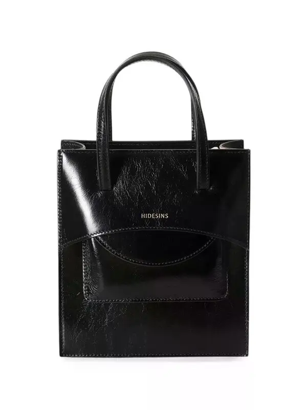 HIDESINS Pocket Logo-print Tote Bag - Black