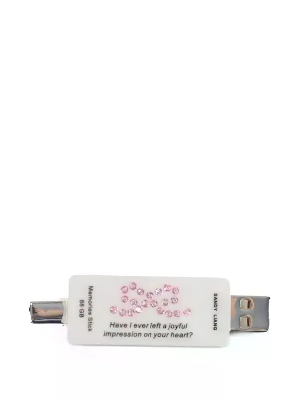 Sandy Liang Memories Usb Hair Clip
