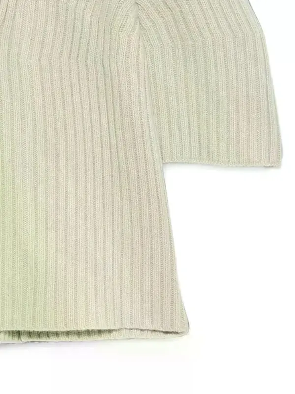 Christian Wijnants Ribbed-knit V-neck Sweater