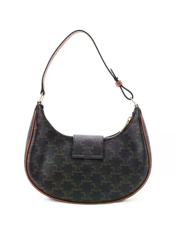 Celine Ava Triomphe Bag Triomphe Coated Canvas Shoulder Bag