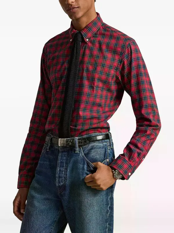 Polo Ralph Lauren Tartan-check Button-down Shirt
