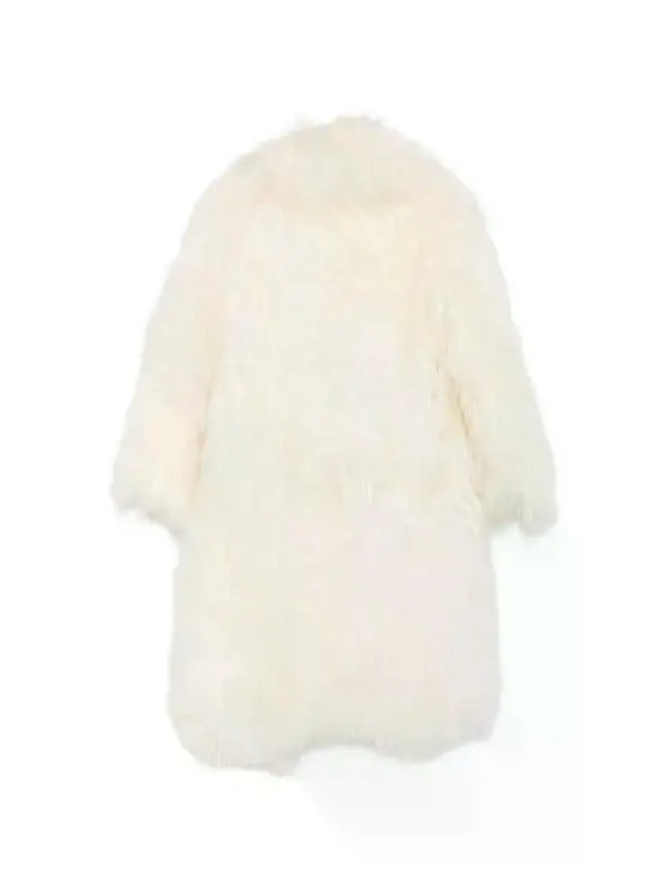 LISKA Tibetan Lamb-fur Jacket - Neutrals