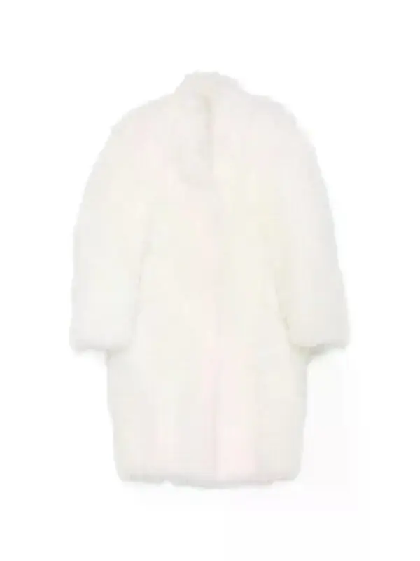 LISKA Brushed Cashmere Coat