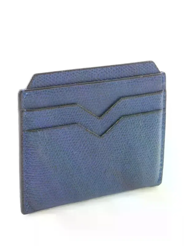 VALEXTRA VINTAGE 2000s Leather Card Case