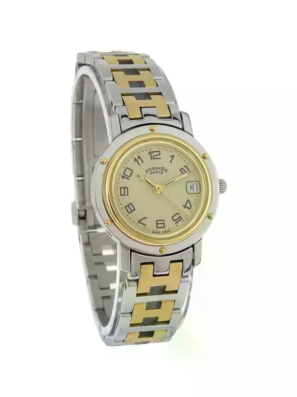 Hermès 1990-2000s Clipper 24mm Watch