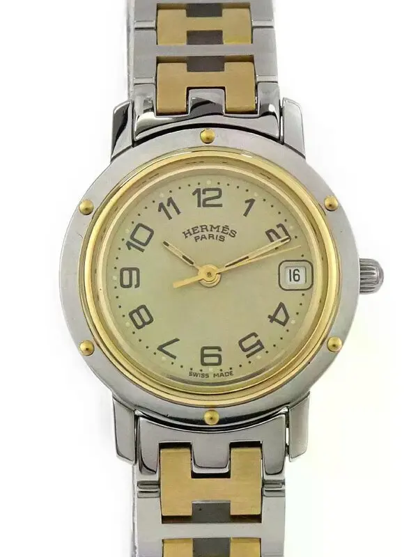 Hermès 1990-2000s Clipper 24mm Watch