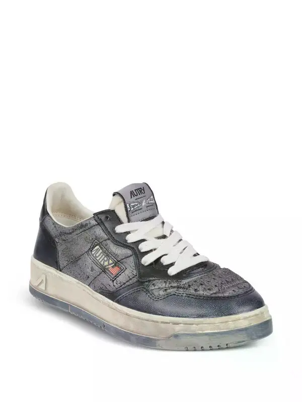 AUTRY Super Vintage Leather Sneakers