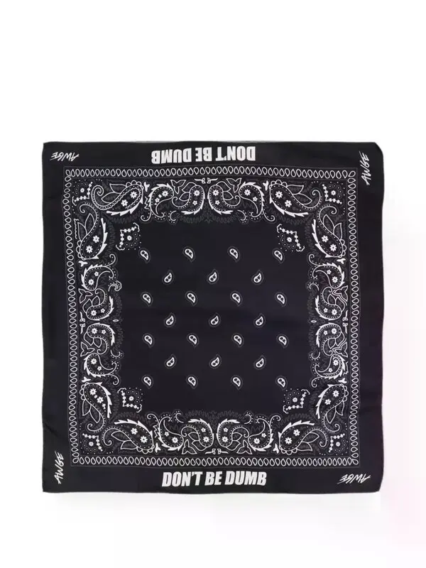 AWGE Paisley-print Bandana Scarf