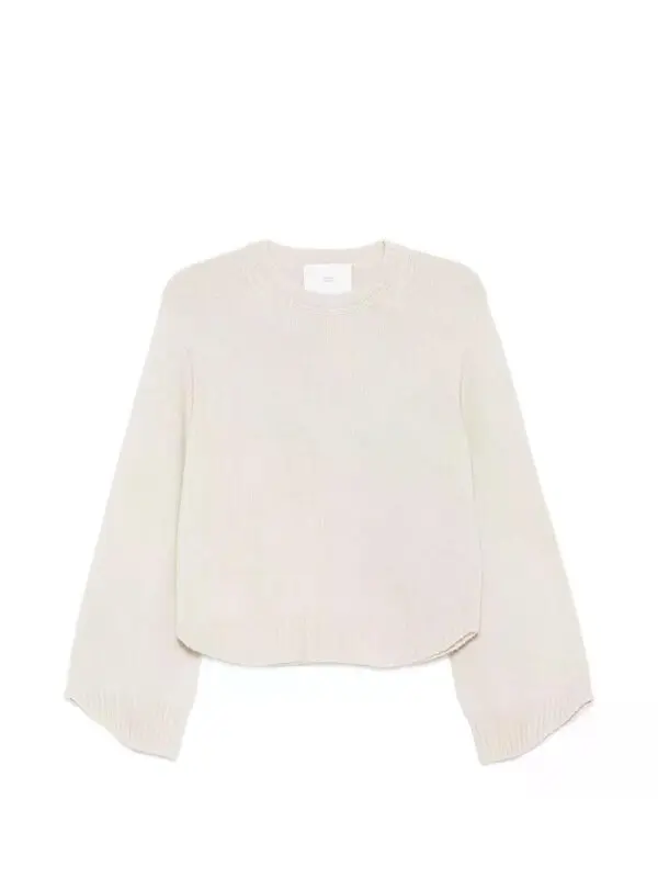 VANISE Curved-hem Sweater
