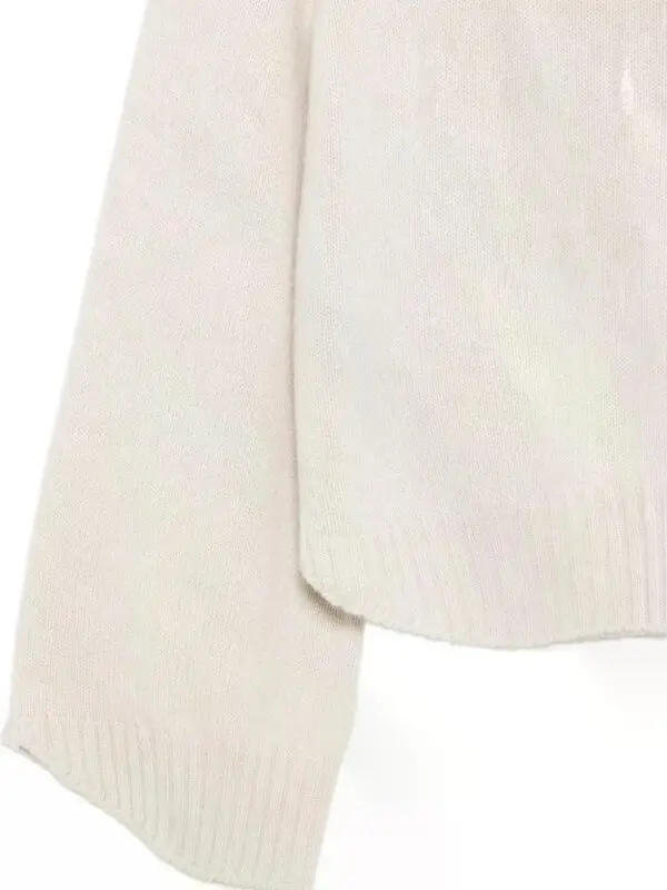 VANISE Curved-hem Sweater