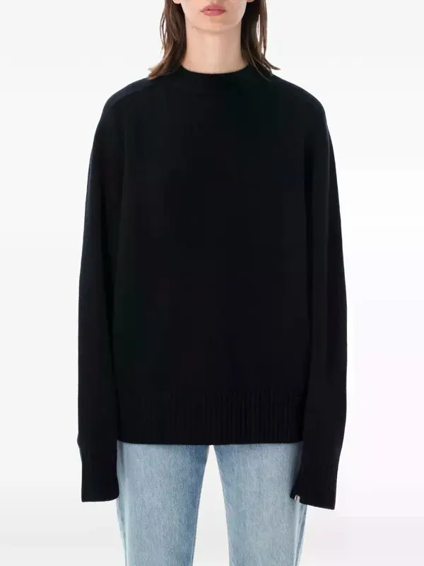 Extreme Cashmere Ordinary Crew Neck Sweater - Black