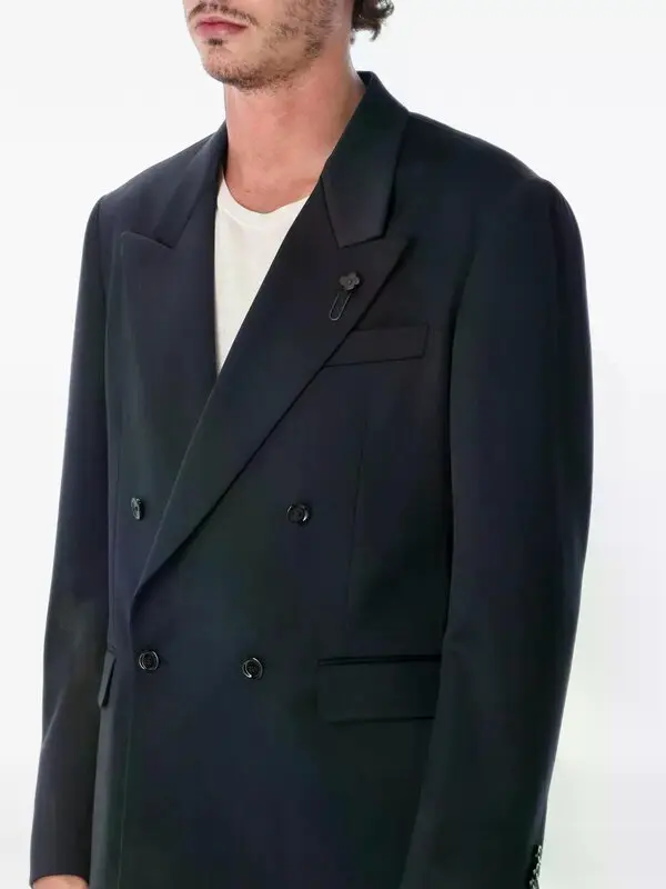 LARDINI Double-breasted Buttoned Suit