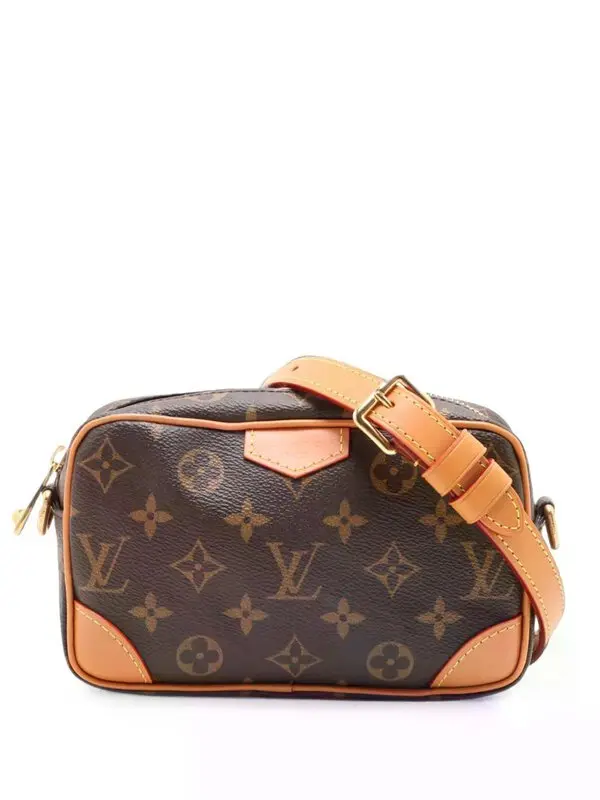 LOUIS VUITTON Monogram Trocadero Wearable Wallet Cross Body Bag - Brown