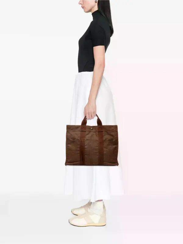 Hermès 20th Century Canvas Herline Mm Tote Bag