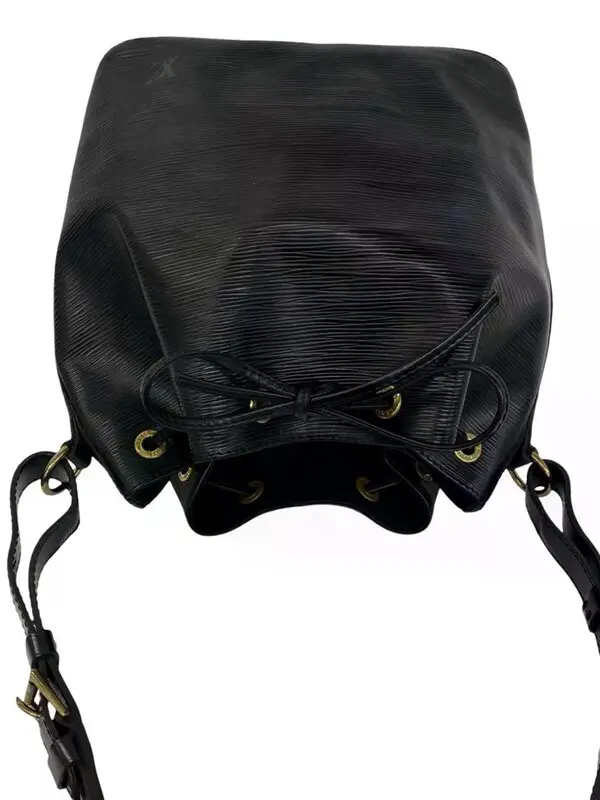 LOUIS VUITTON Epi Petit Noe Bucket Bag - Black