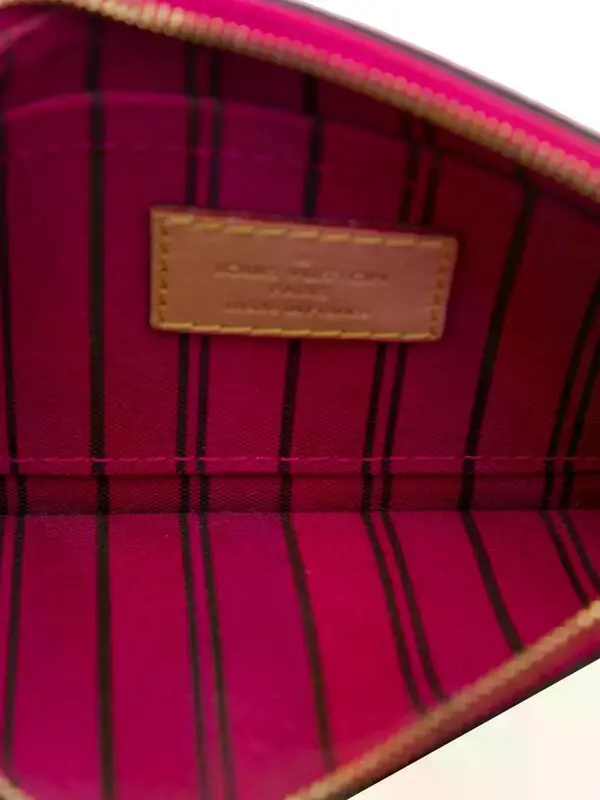 LOUIS VUITTON Monogram Neverfull Pochette Pm Pouch