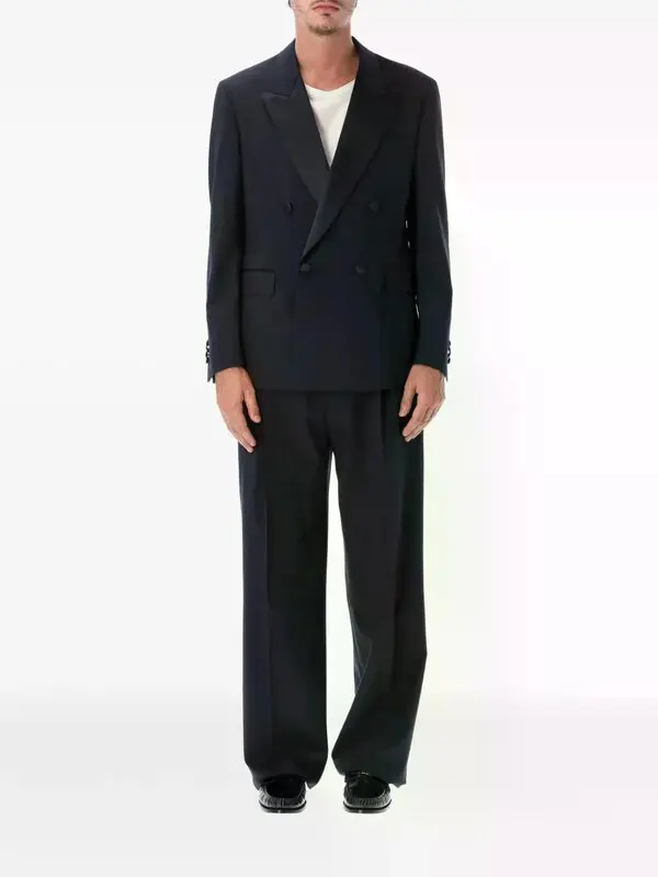 LARDINI Double-breasted Buttoned Blazer