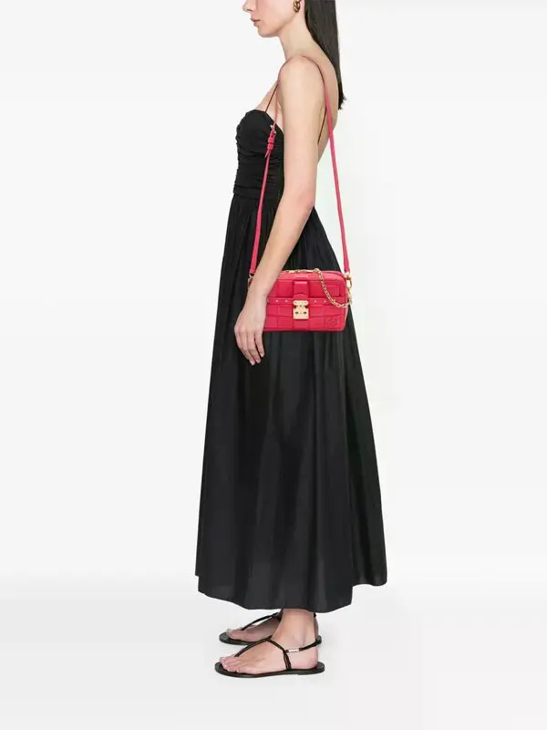 LOUIS VUITTON Damier Quilt Lambskin Troca Pm Satchel