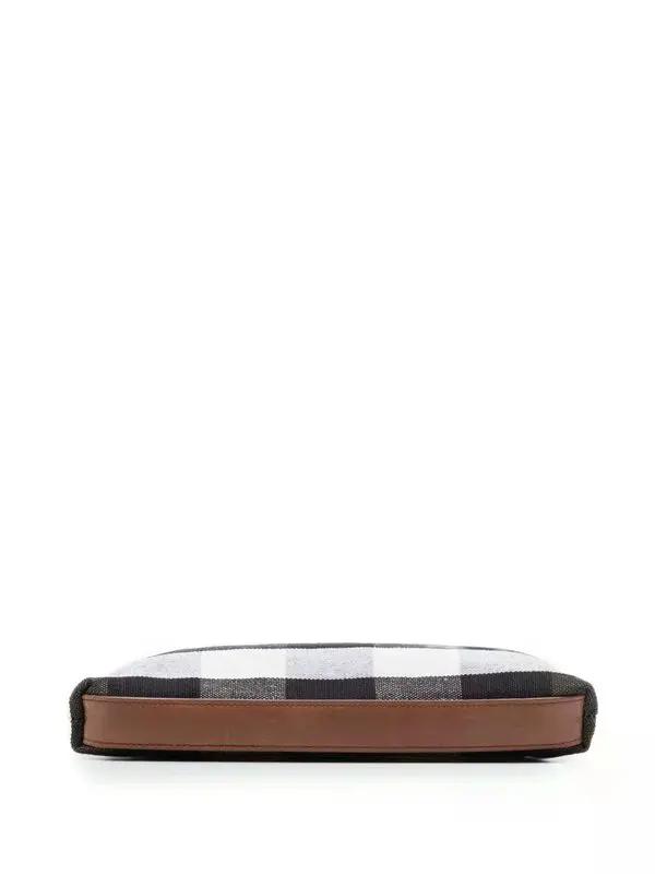 Burberry 2000-2017 Mega Check Canvas Clutch Bag