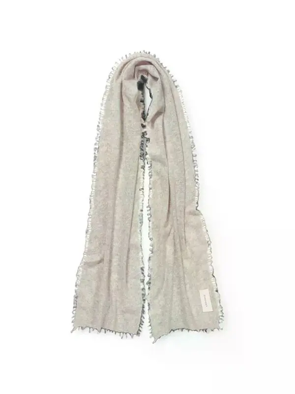 HIMALAYA CLOTHING Fringed Cashmere Scarf