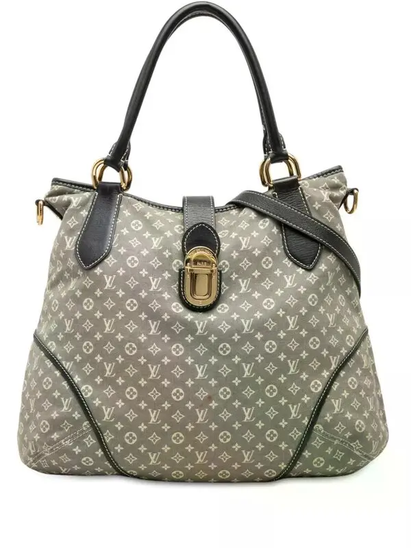 LOUIS VUITTON Monogram Idylle Elegie Satchel - Grey