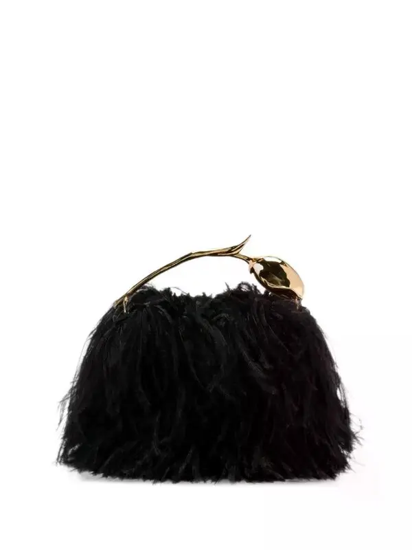 Erdem Mini Bloom Feather Tote Bag