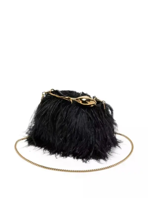 Erdem Mini Bloom Feather Tote Bag