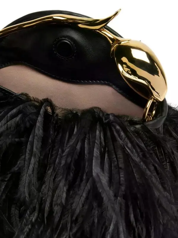 Erdem Mini Bloom Feather Tote Bag