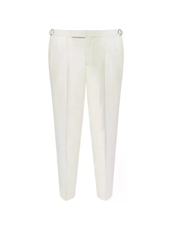TOMBOLINI Buckle-fastening Tapered Trousers