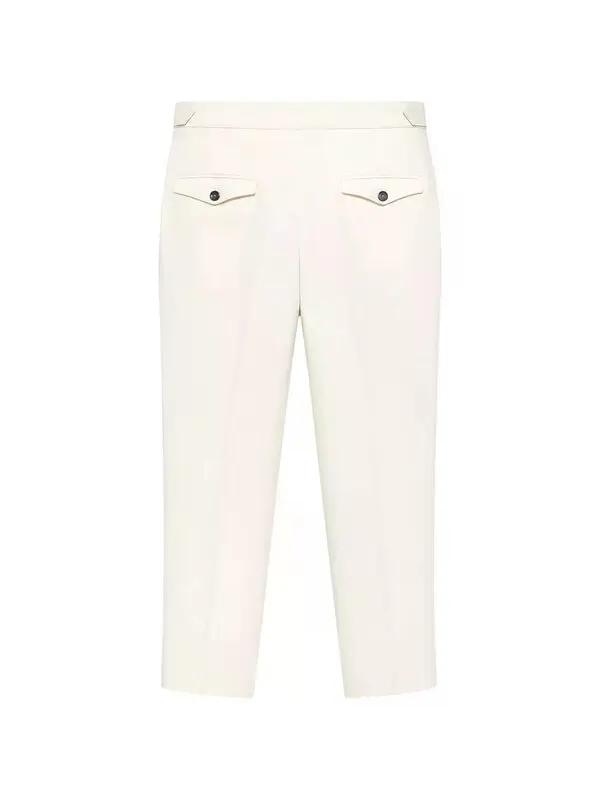 TOMBOLINI Buckle-fastening Tapered Trousers