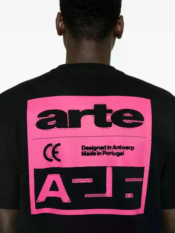 ARTE ANTWERP Graphic-print Cotton T-shirt