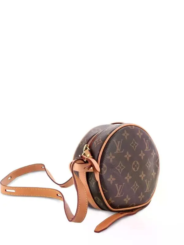 LOUIS VUITTON Monogram Canvas Boite Chapeau Souple Pm Cross Body Bag - Brown