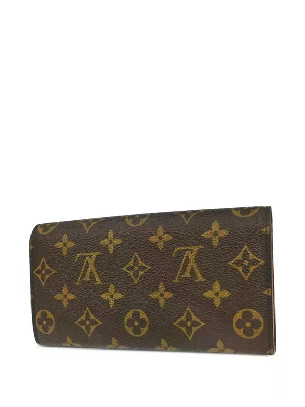 LOUIS VUITTON 2003 Monogram Canvas Wallet - Brown