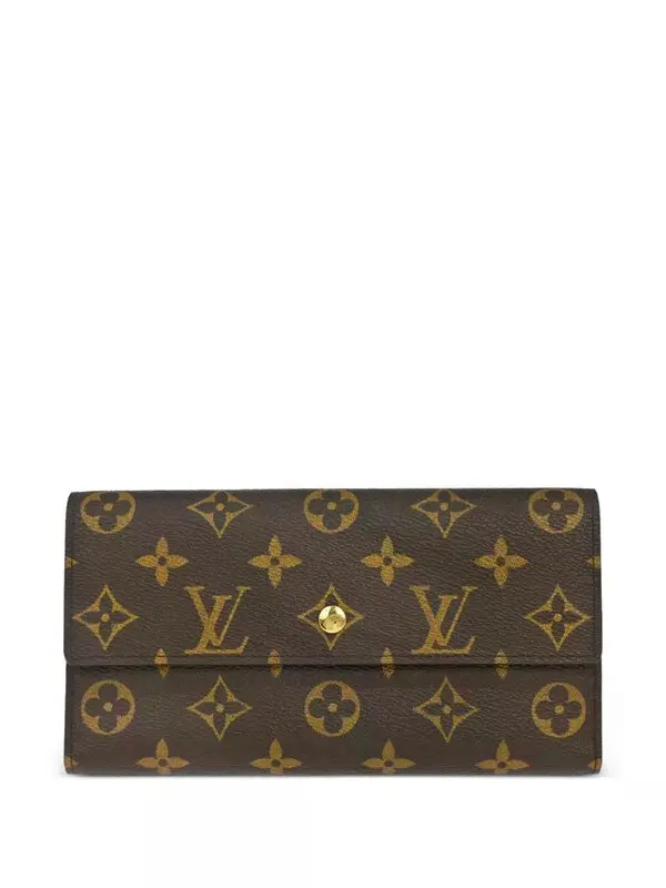 LOUIS VUITTON 2008 Portefeuille International Wallet - Brown
